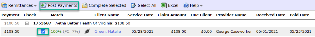 835 Remit Processing – extendedReach