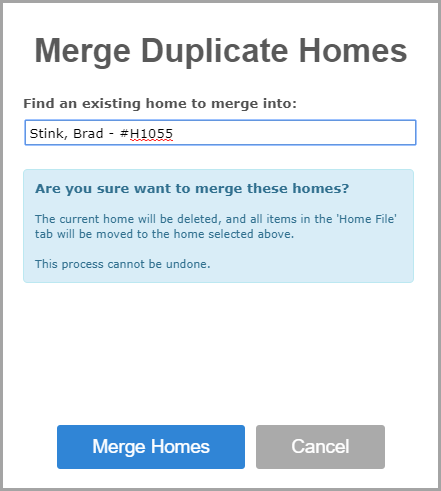 How do I merge duplicate cases or homes? – extendedReach