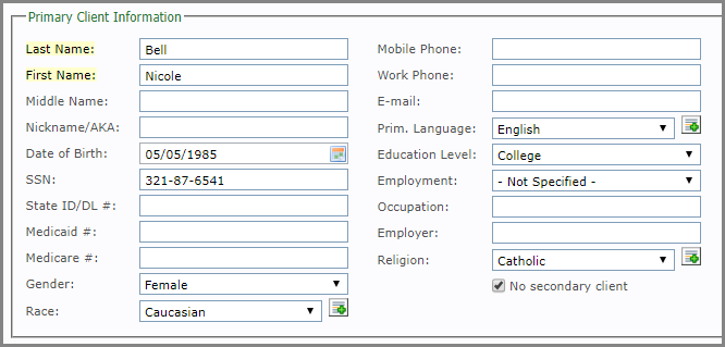General Case Management - Case Screen: General Tab – extendedReach Help ...
